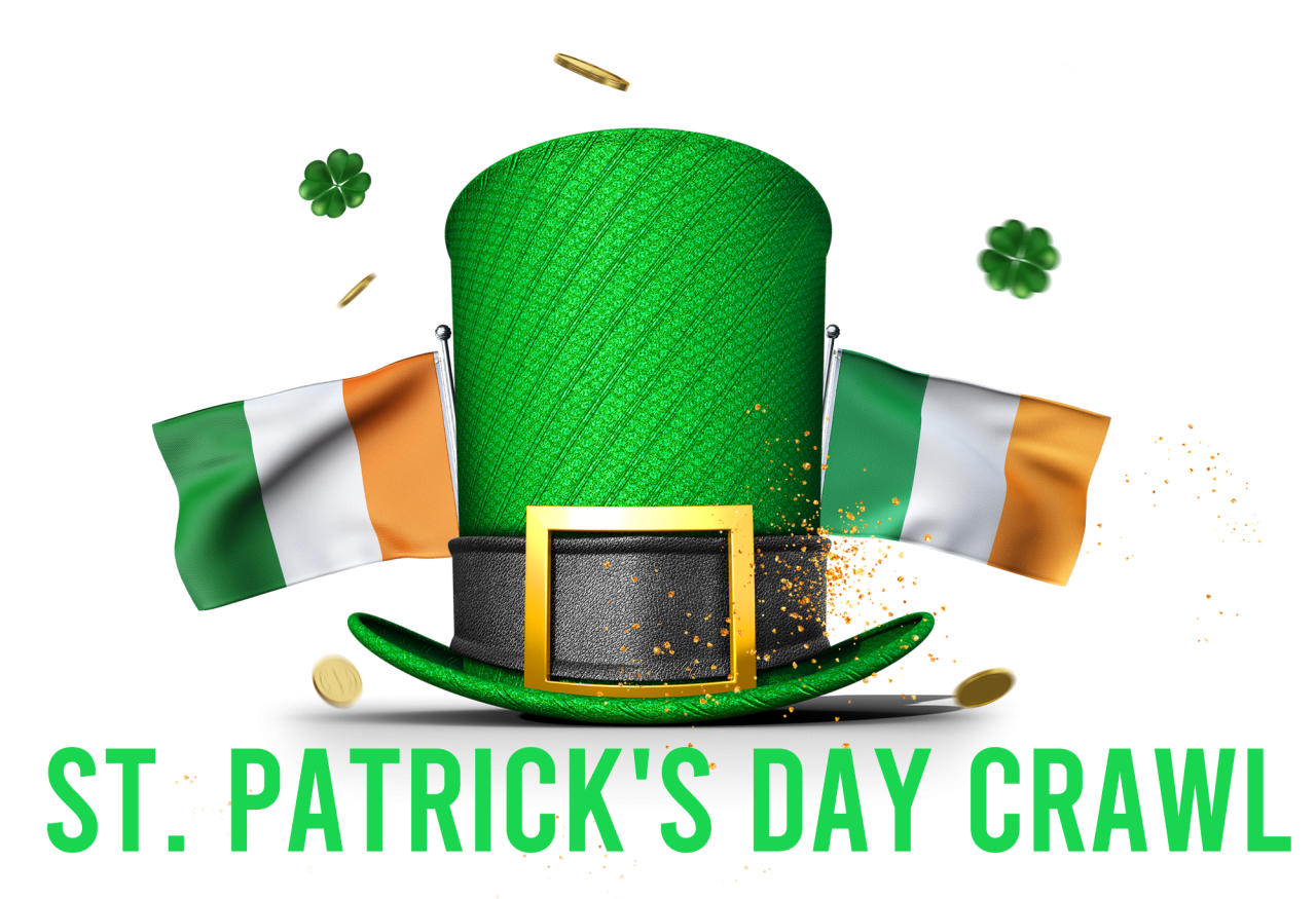 Seattle St. Patrick’s Day Friday Crawl Map 2026 | Nightspotters